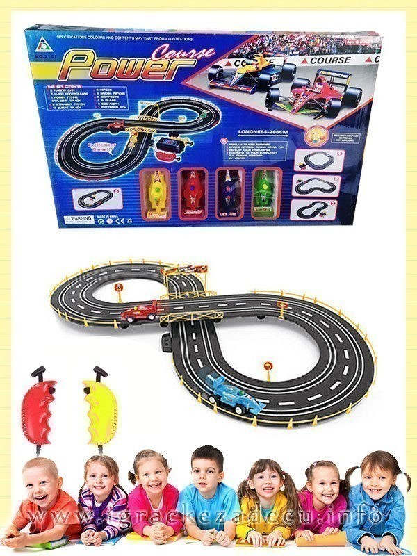 Staza za trkanje Course Power - sa formulama - Igracke za decu, decije ...